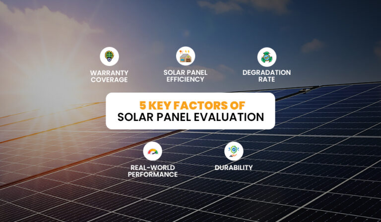 5 Key Factors Of Solar Panel Evaluation